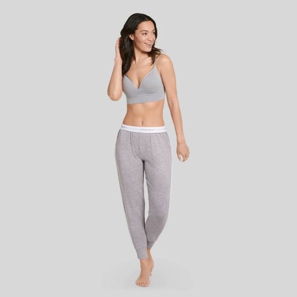 Jockey | Pants & Jumpsuits | Jockeygenerationwomens Retro Vibes Ribbed Jogger Pajama Pants Light ...